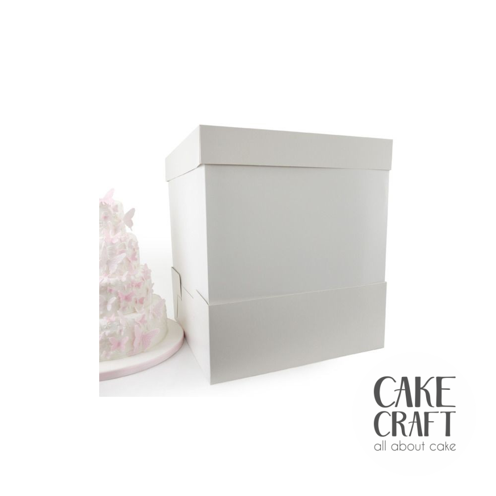 Cake Craft | Κουτί Τούρτας Ψηλό 30x30x35cm - Ιδανικό για Εντυπωσιακές ...