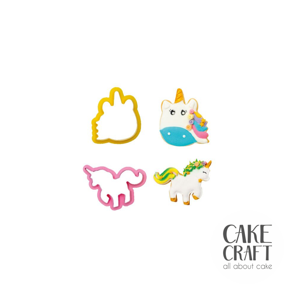 Cake Craft | Κουπάτ Μονόκερος 2 Decora - Σετ 2τμχ για Μοναδικά Σχέδια